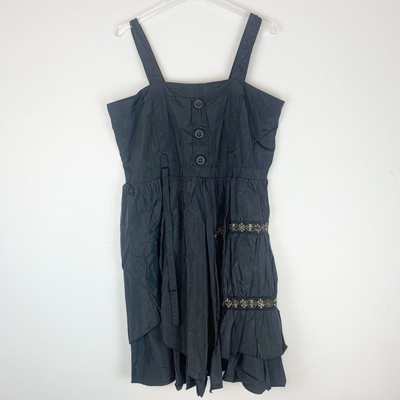 Pretty Angel | Dresses | Pretty Angel Dress Womens Xl Tiered Silk Blend ...